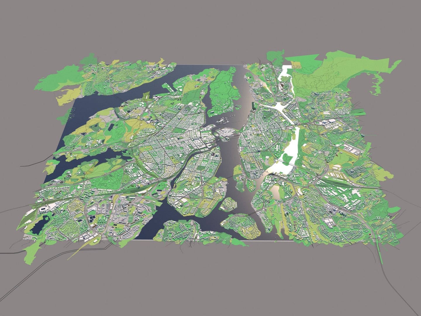 3D city stockholm model - TurboSquid 1433398