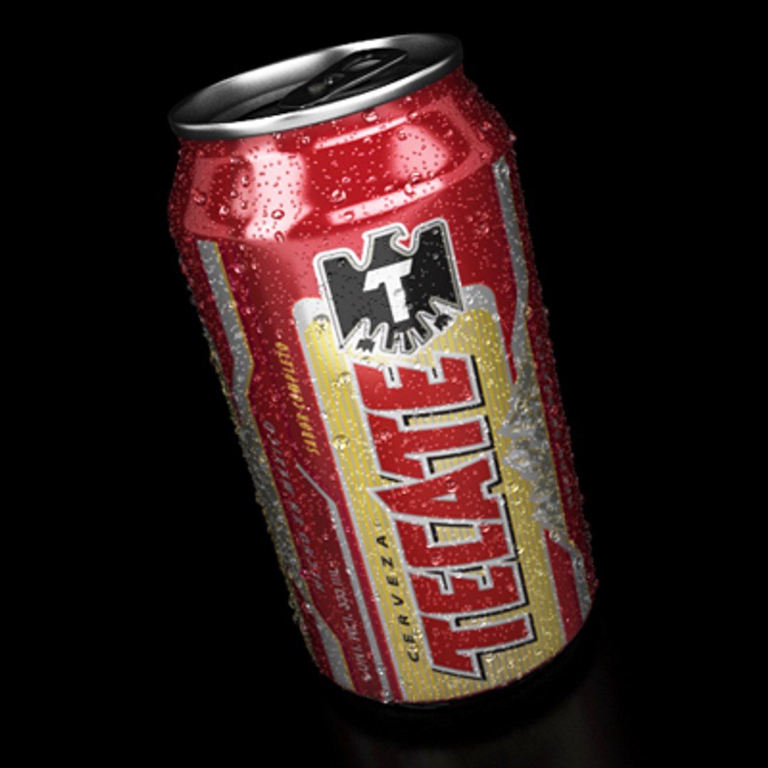 3d Model Of Tecate Beer