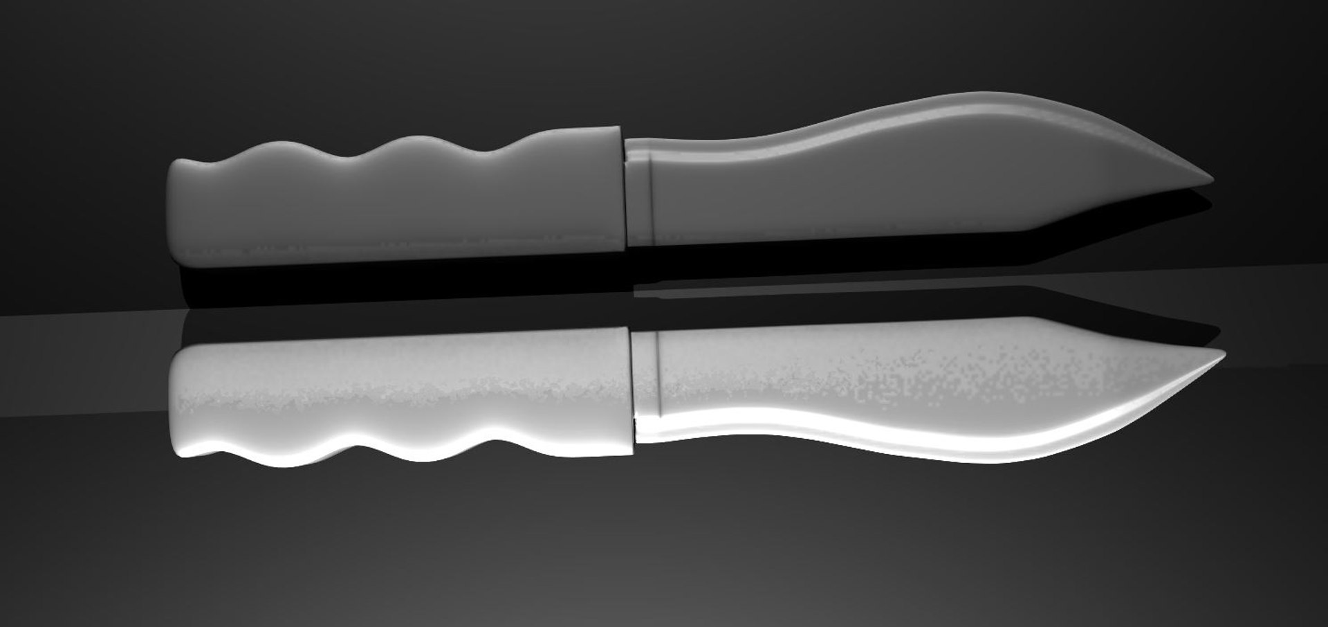 Tactical Knife Obj