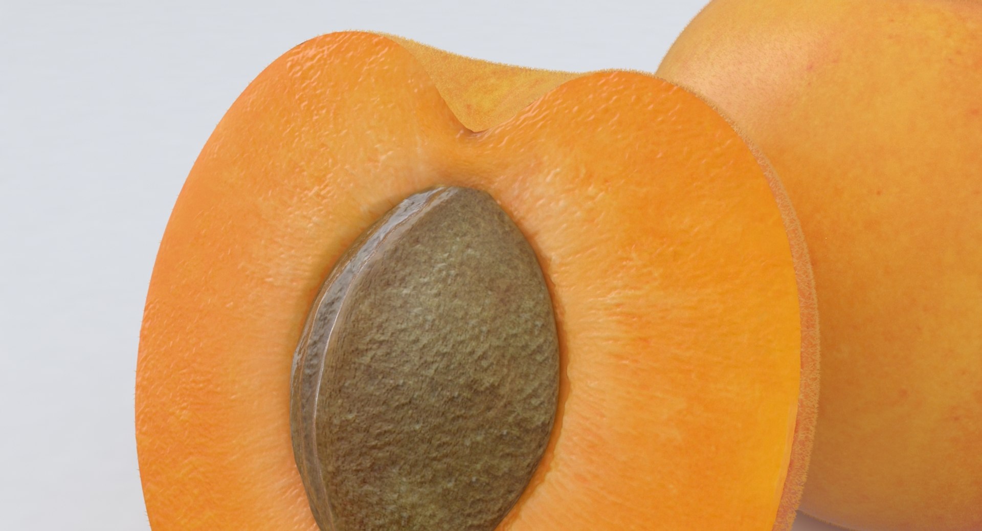 Apricot Fruit Model - TurboSquid 1272788