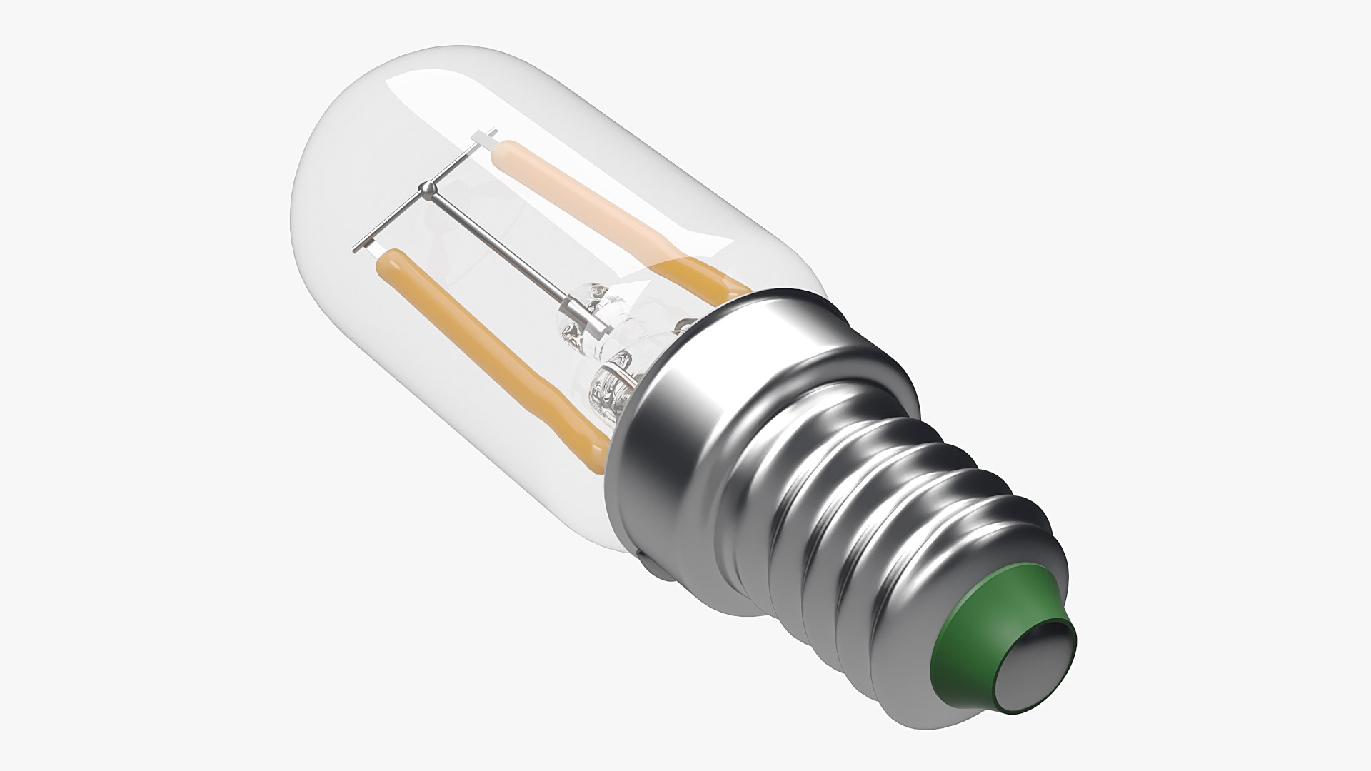 3d model led filament bulb lights