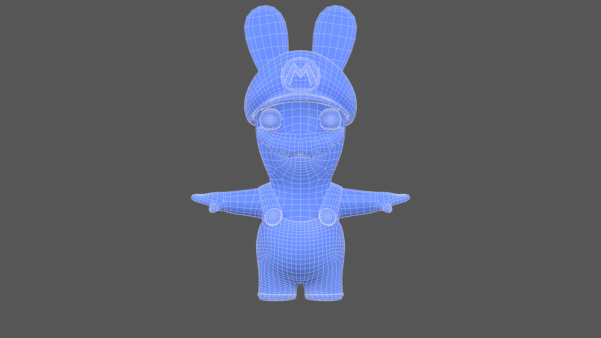 Rabbid Mario Character 8K Kingdom Battle Model - TurboSquid 1876842