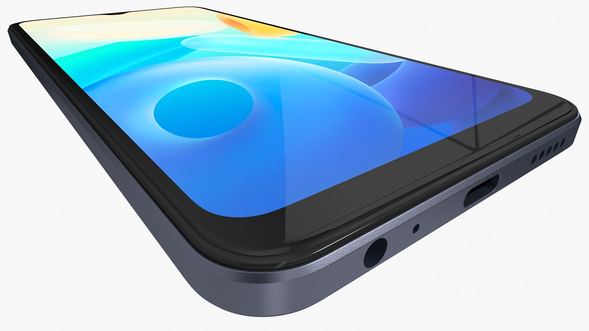 3D Vivo Y16 Black Model - TurboSquid 2019617