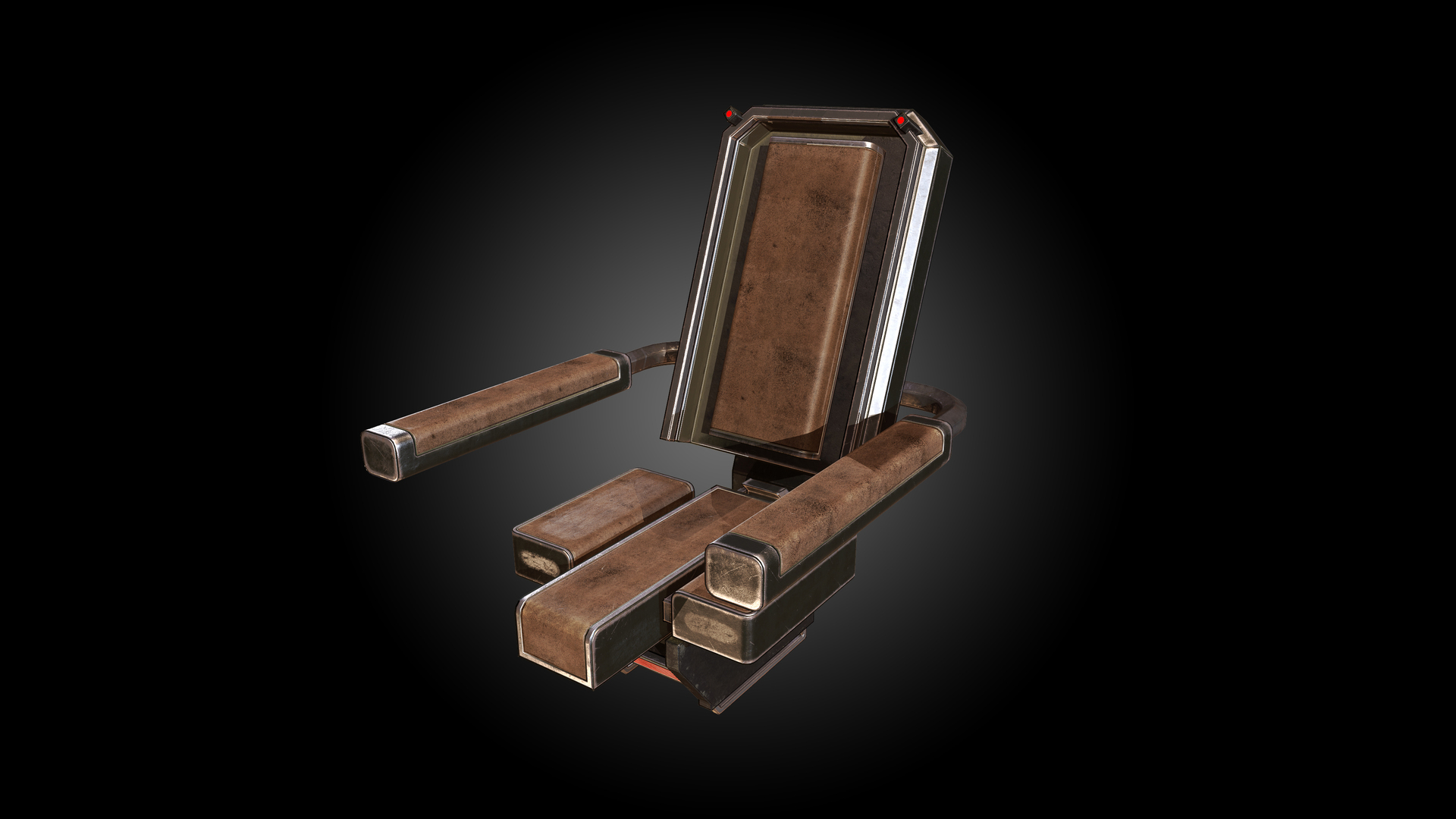 3D Cockpit Chair D Model - TurboSquid 1742800