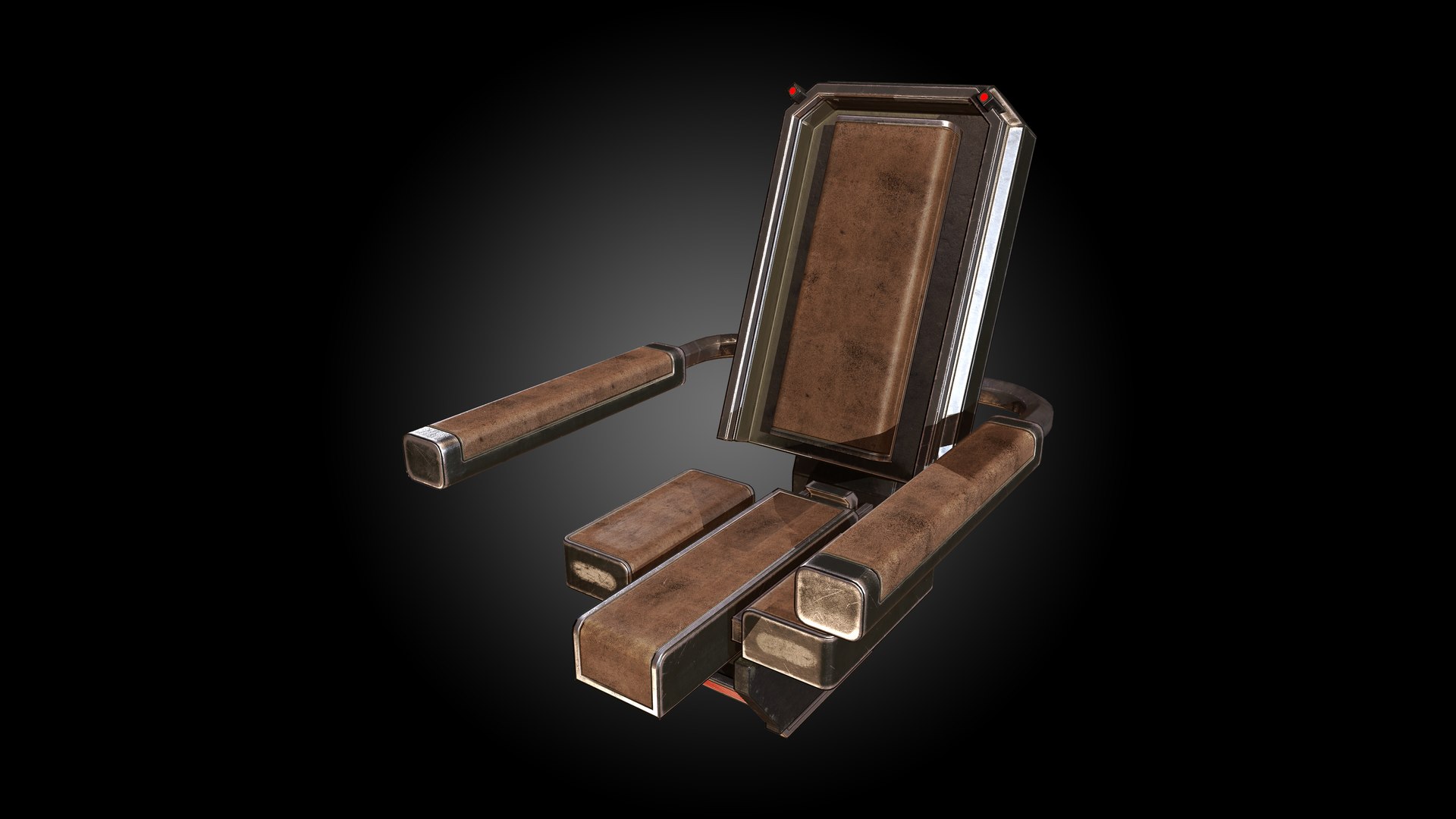 3D Cockpit Chair D Model - TurboSquid 1742800