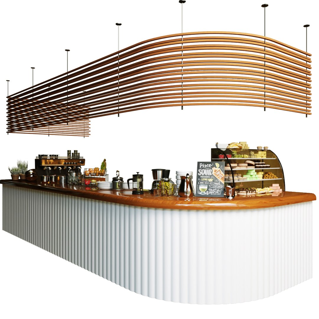 3D Big coffee point model - TurboSquid 1819387