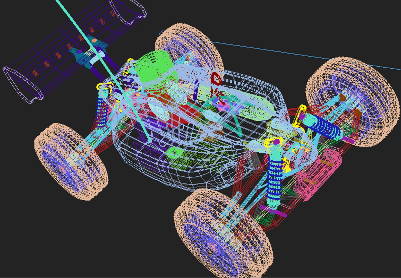 3d Radio Control Rc Car
