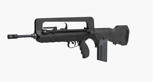 modèle 3D de Fusil d'assaut FAMAS F1 - TurboSquid 1168016