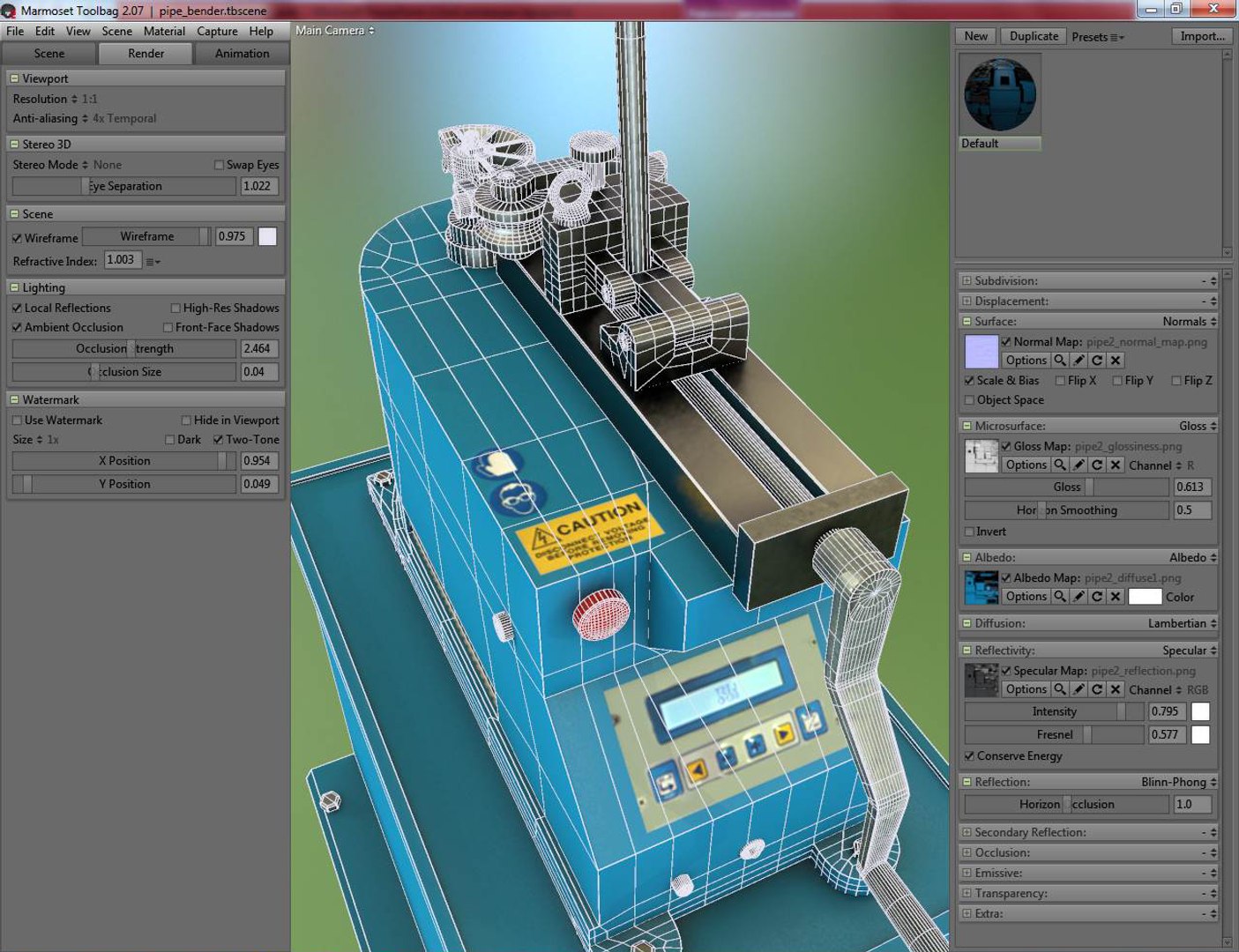 3D Pipe Bender Model - TurboSquid 1748757