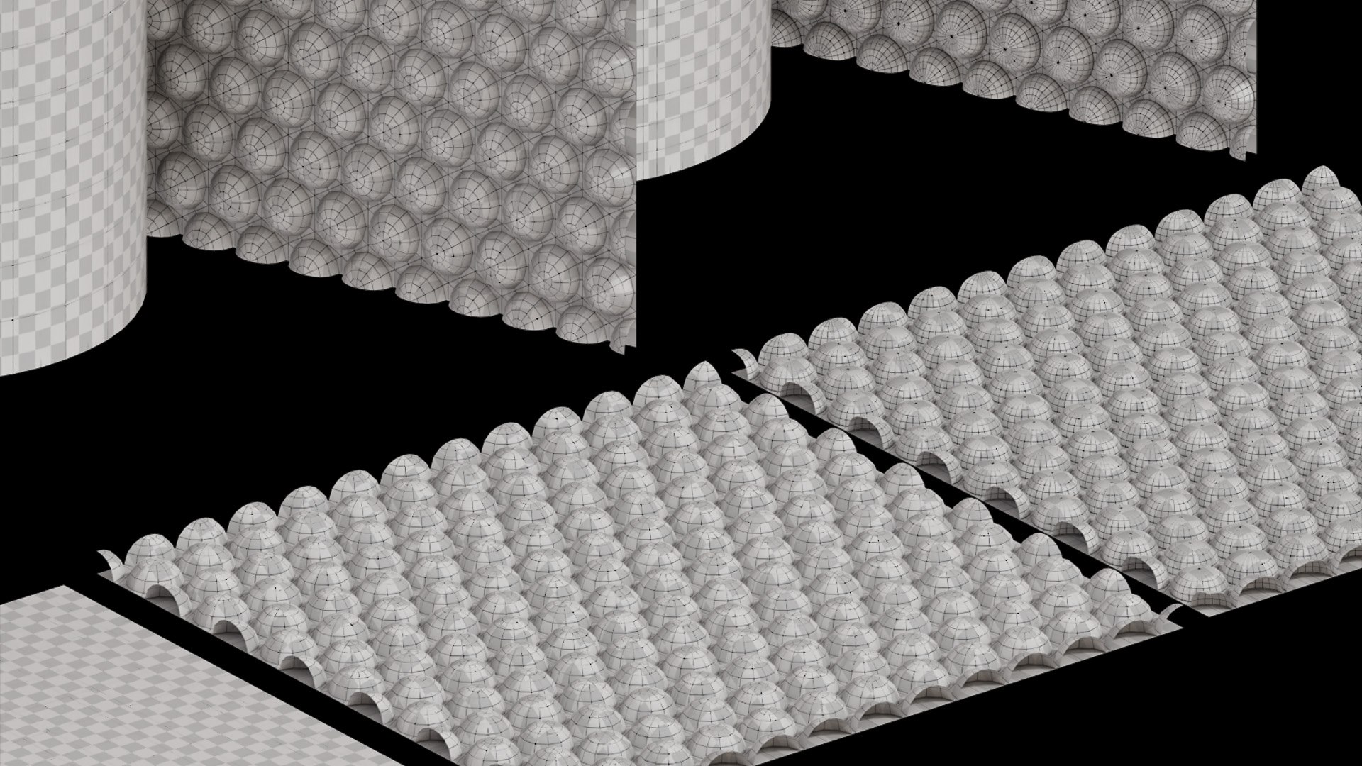 3D Bubble Wrap Model - TurboSquid 2213781