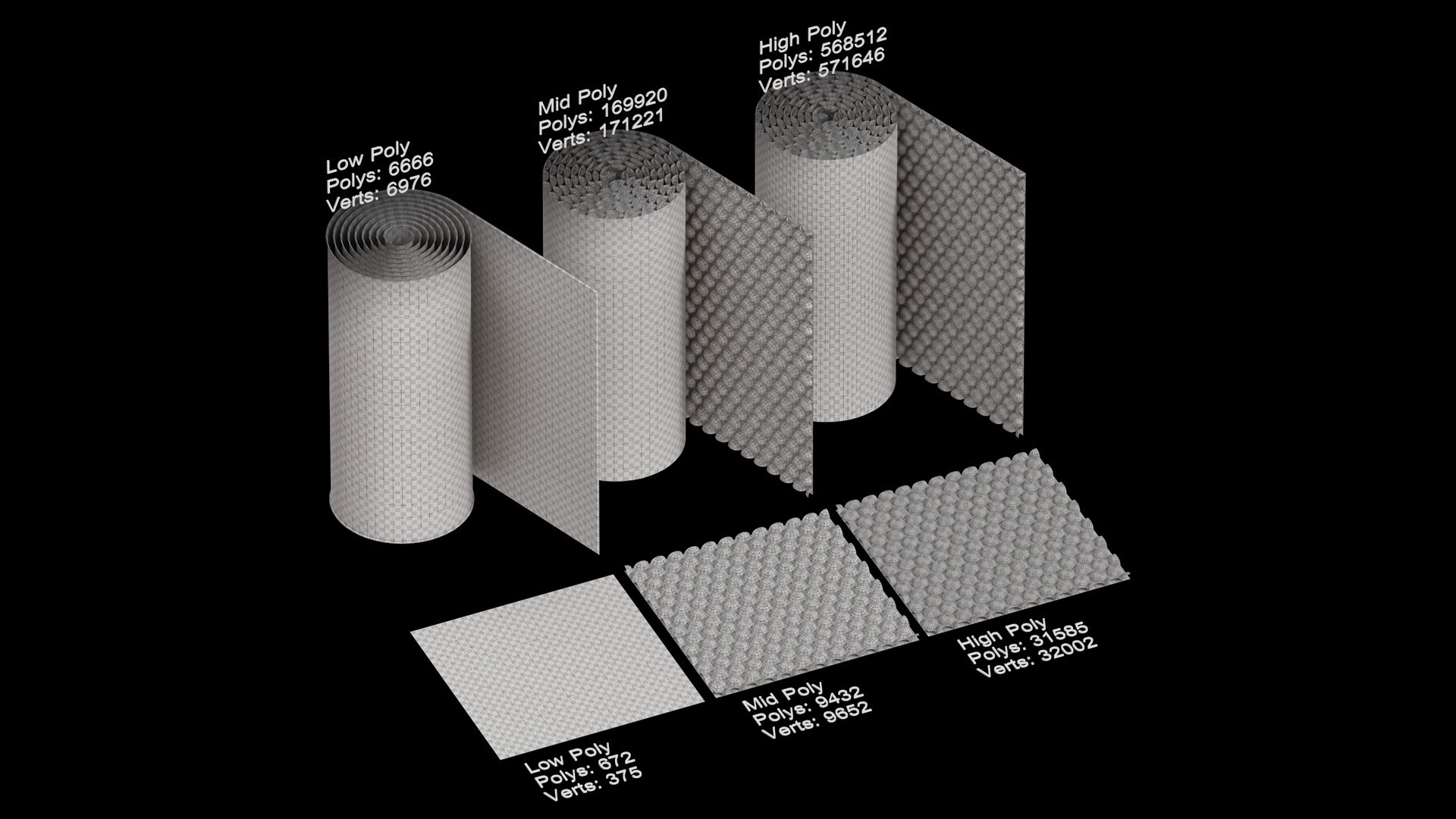 3D Bubble Wrap Model - TurboSquid 2213781