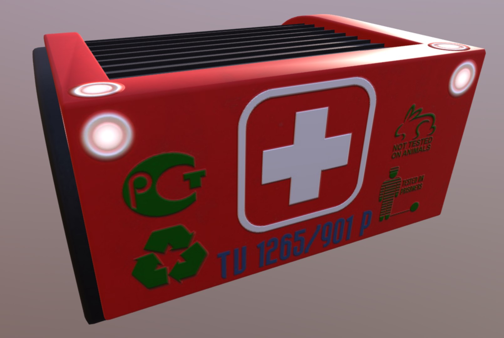 3D model medkit box crate - TurboSquid 1450003