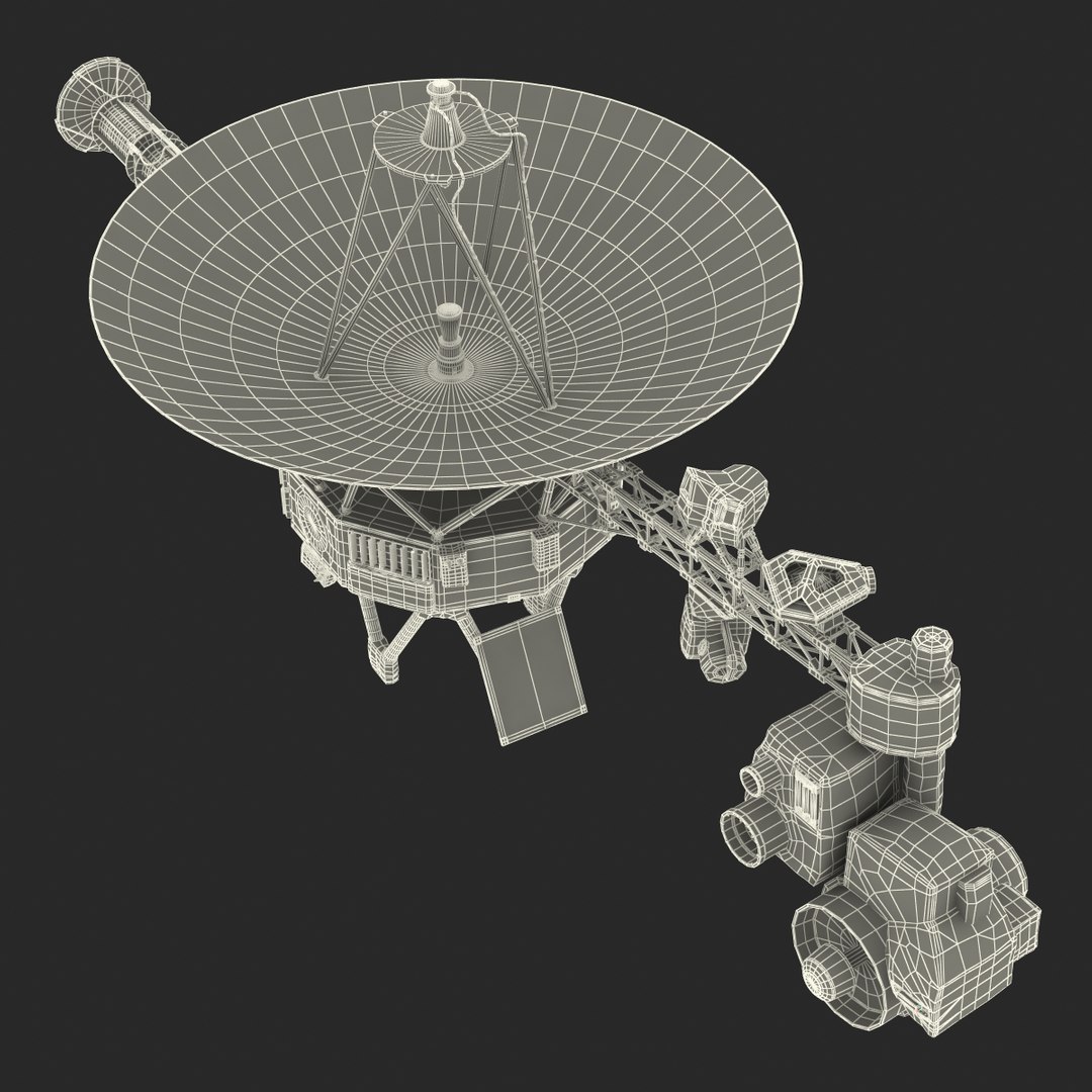 voyager 1 3d model