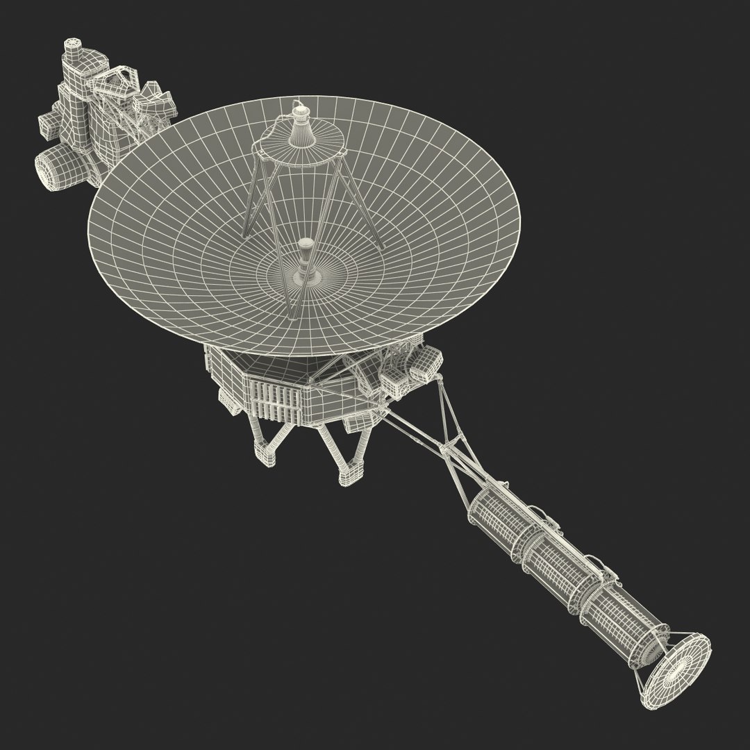 voyager 1 3d model