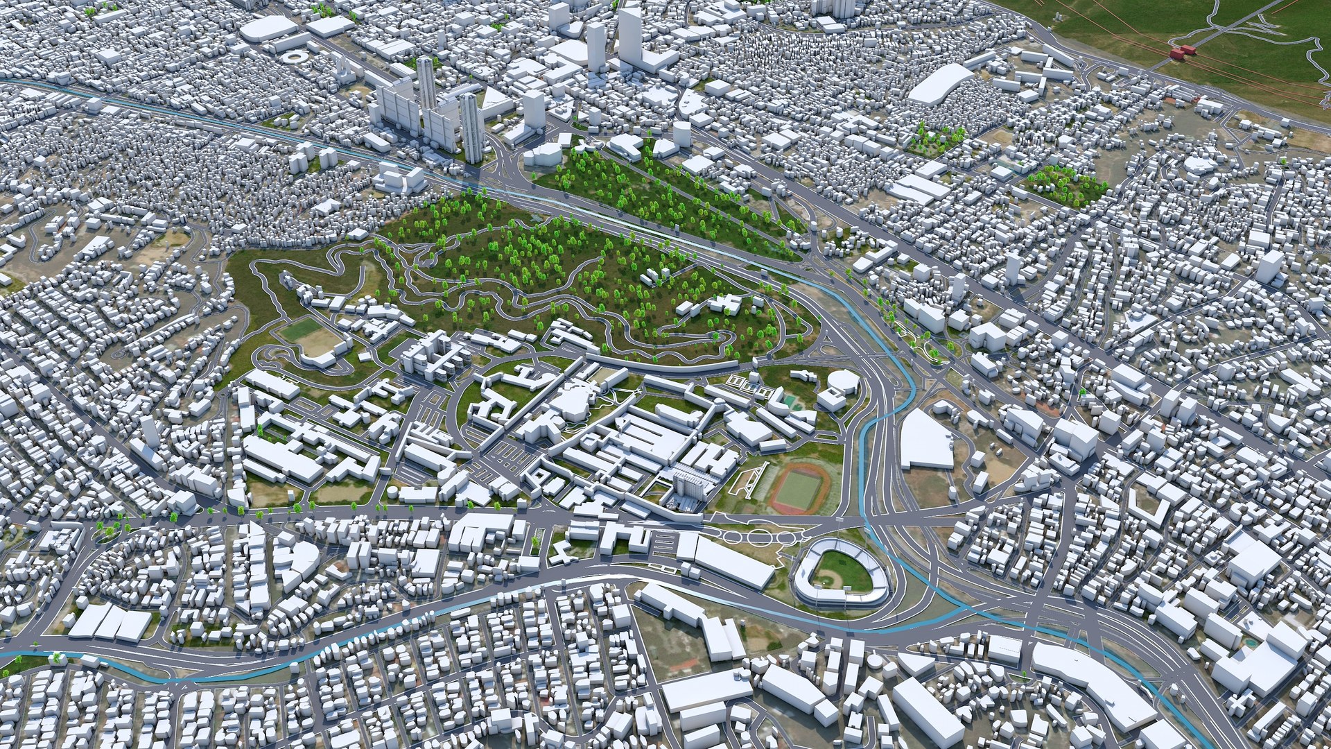 3D Caracas Venezuela Model - TurboSquid 2041976