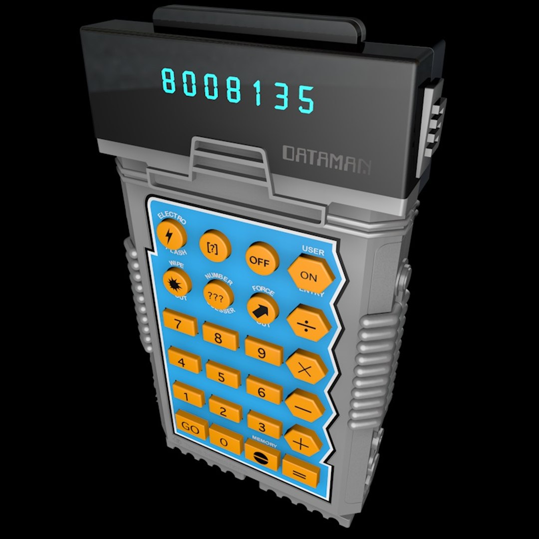 3d Model Dataman Calculator