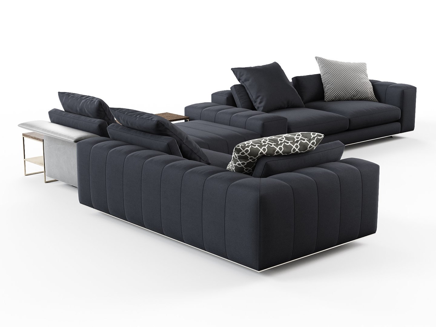 Freeman Corner Sofa C Model - TurboSquid 1308974