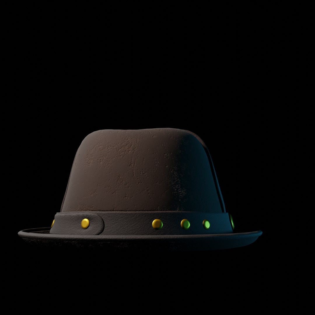 Detector Hat Realistic 3D Model - TurboSquid 1915447