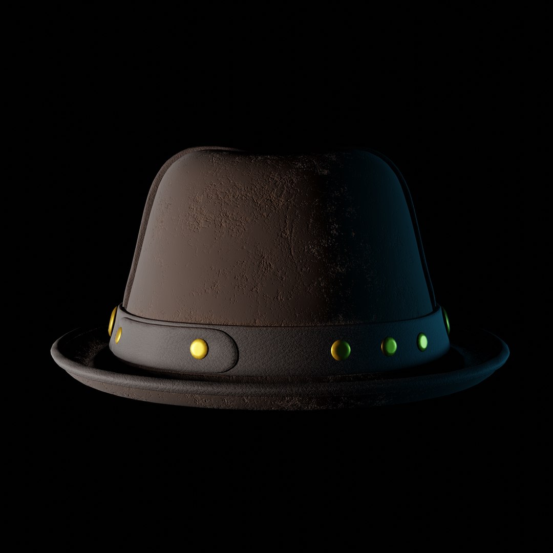 Detector Hat Realistic 3D Model - TurboSquid 1915447