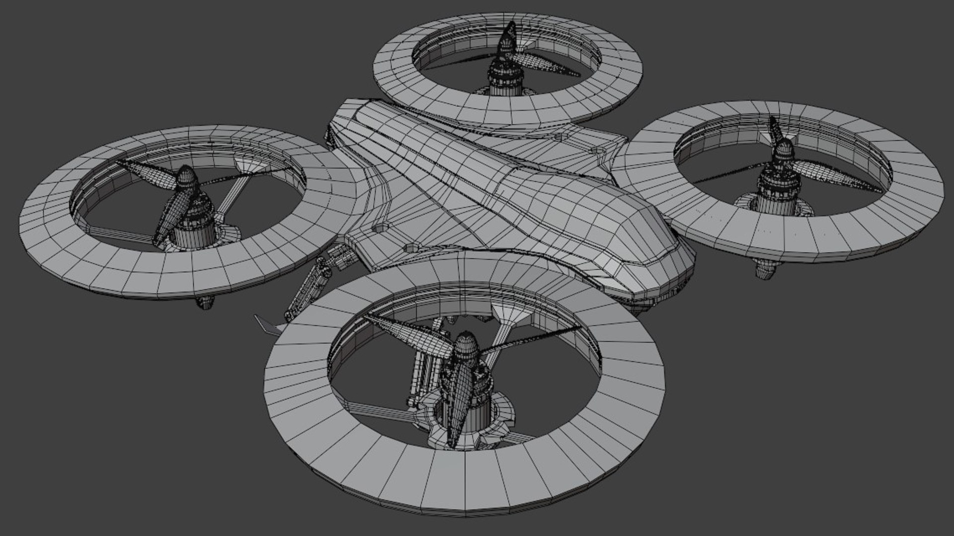 Drone 3D Model - TurboSquid 2263343