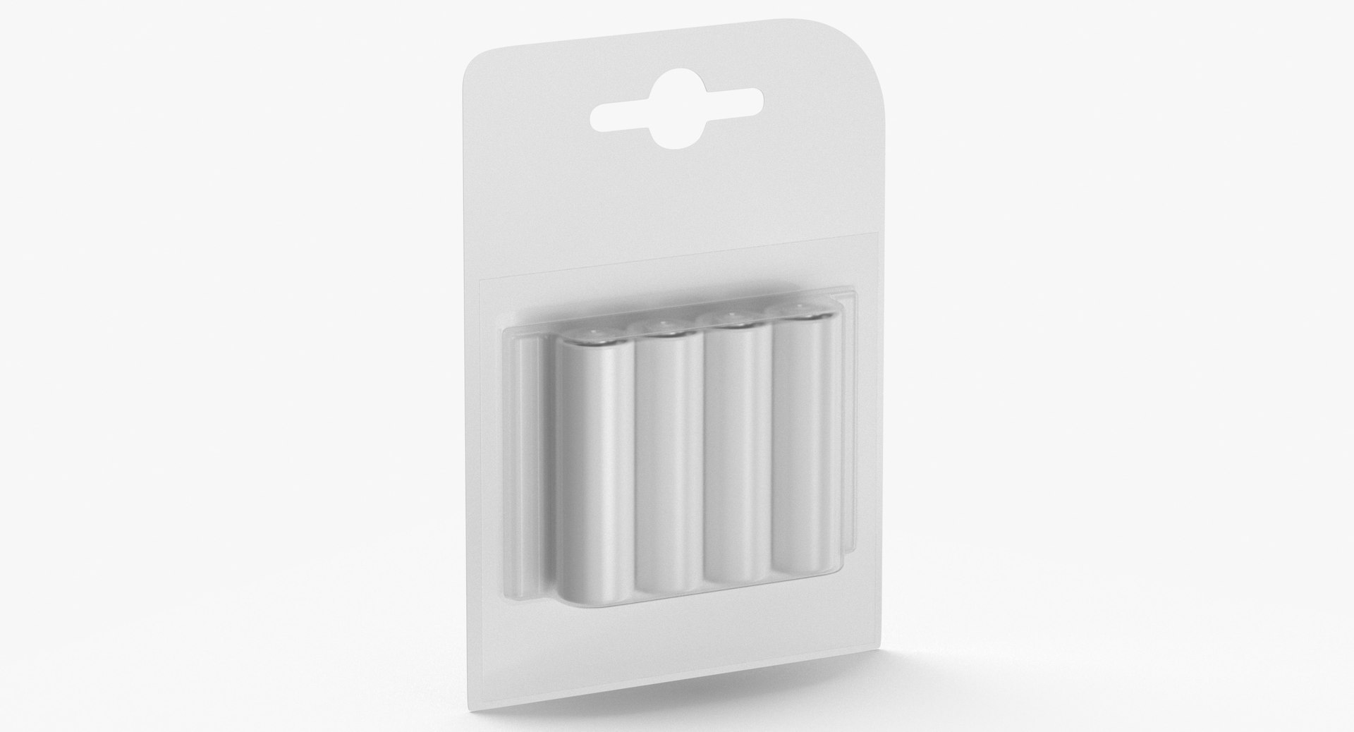 AA Battery Pack Blank And Generic Label Model - TurboSquid 2132335