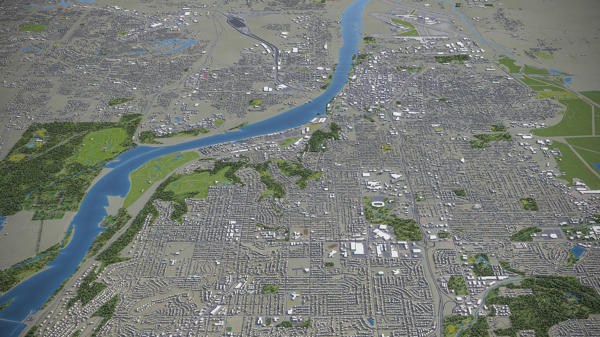 Little Rock Surrounding - 3D Model - TurboSquid 1559386