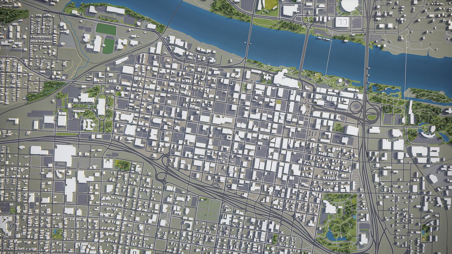 Little Rock Surrounding - 3D Model - TurboSquid 1559386