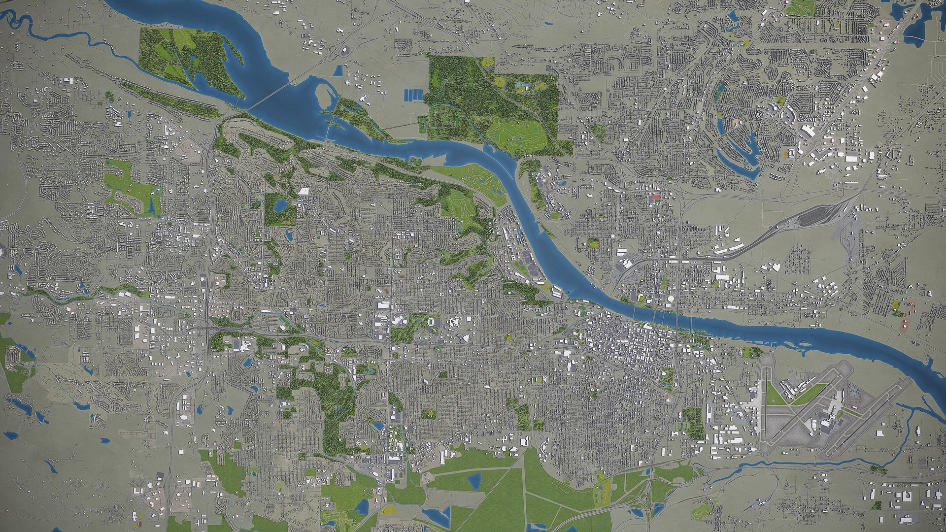 Little Rock Surrounding - 3D Model - TurboSquid 1559386