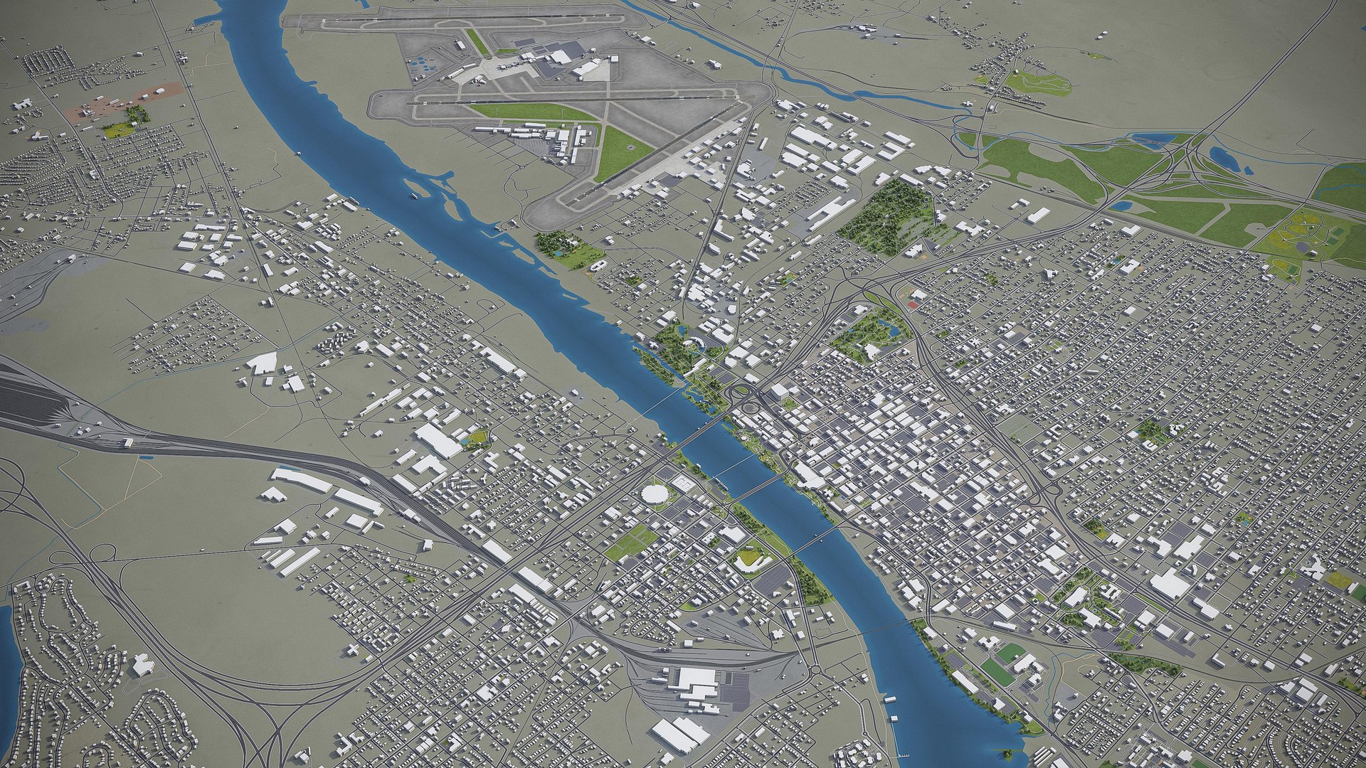 Little Rock Surrounding - 3D Model - TurboSquid 1559386