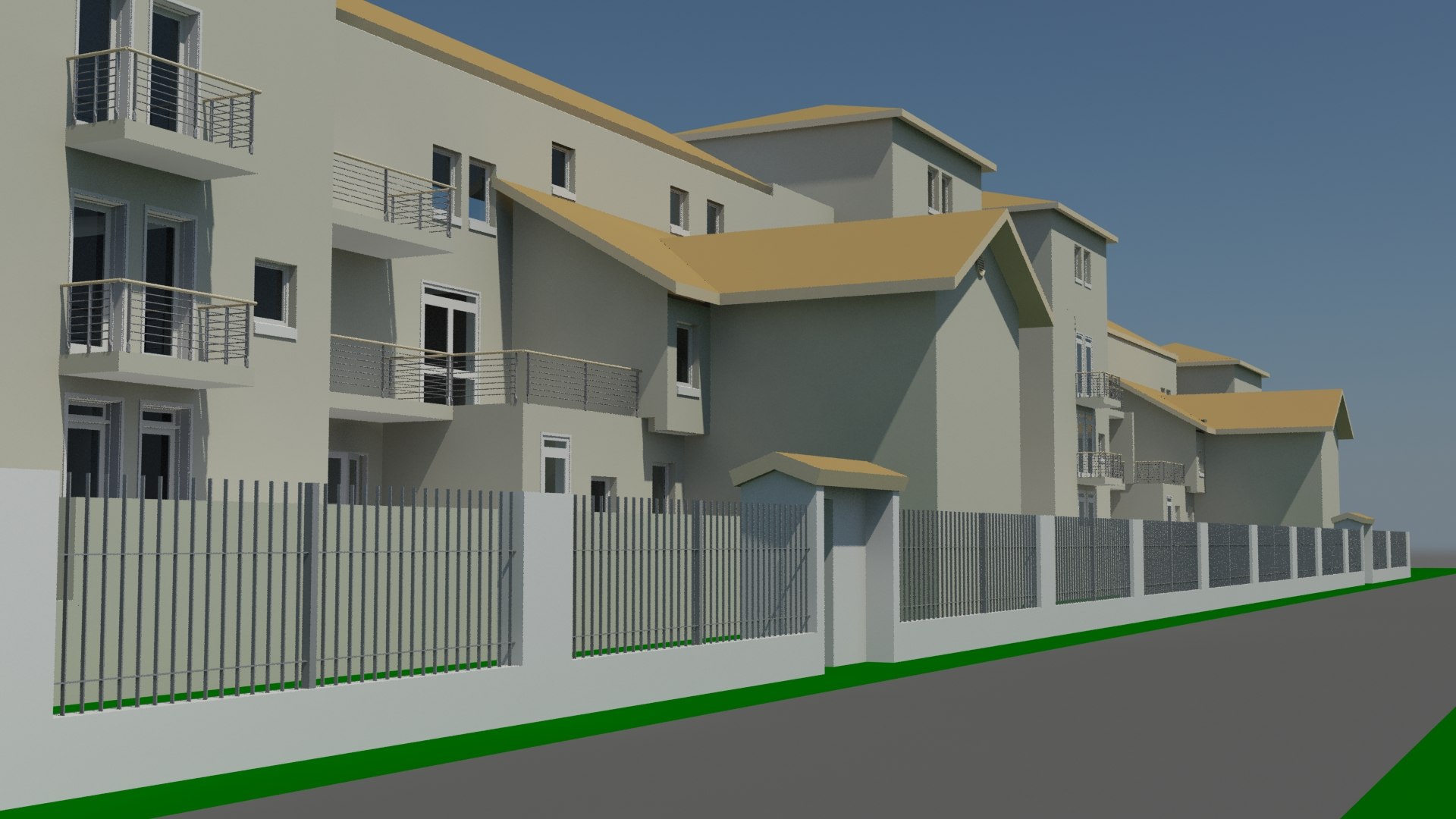 Free Max Model Andros Scene Building
