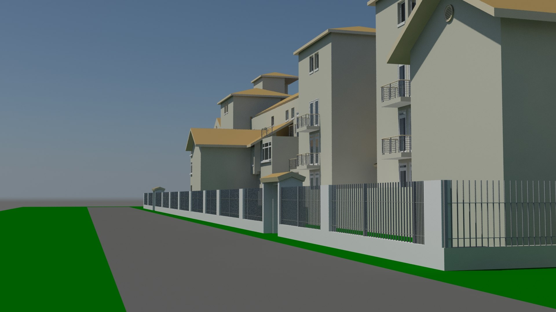 Free Max Model Andros Scene Building