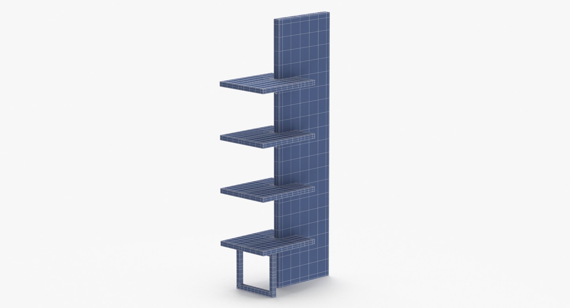 3D Kiosk Product Shelving Type 04 - TurboSquid 1978586