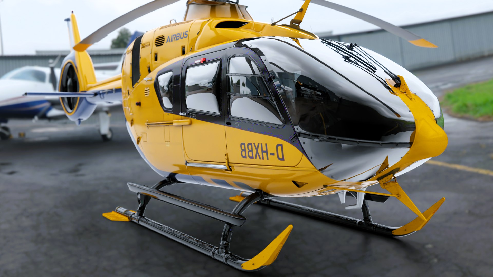 Airbus H135 Helicopter 3D Model - TurboSquid 2236774