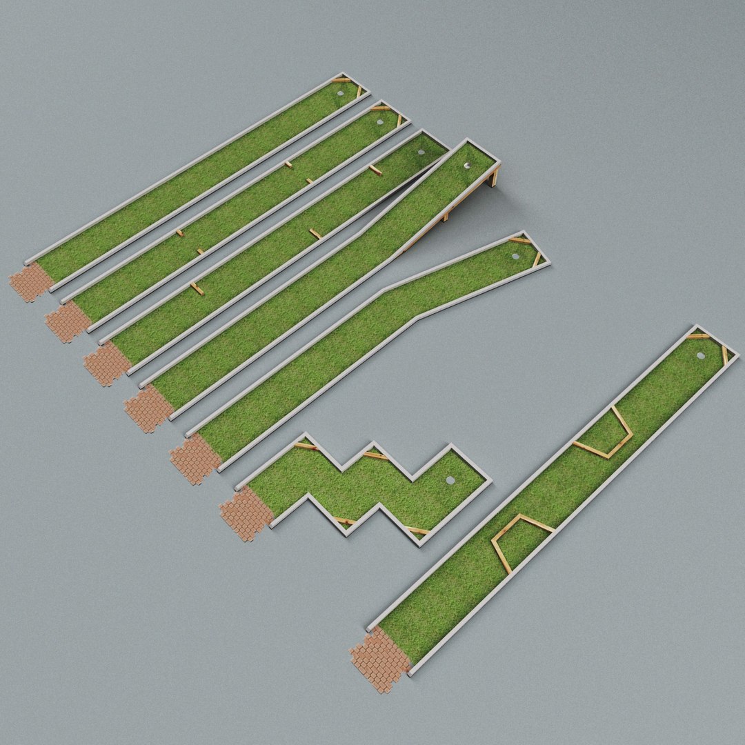 3d Model Mini Golf