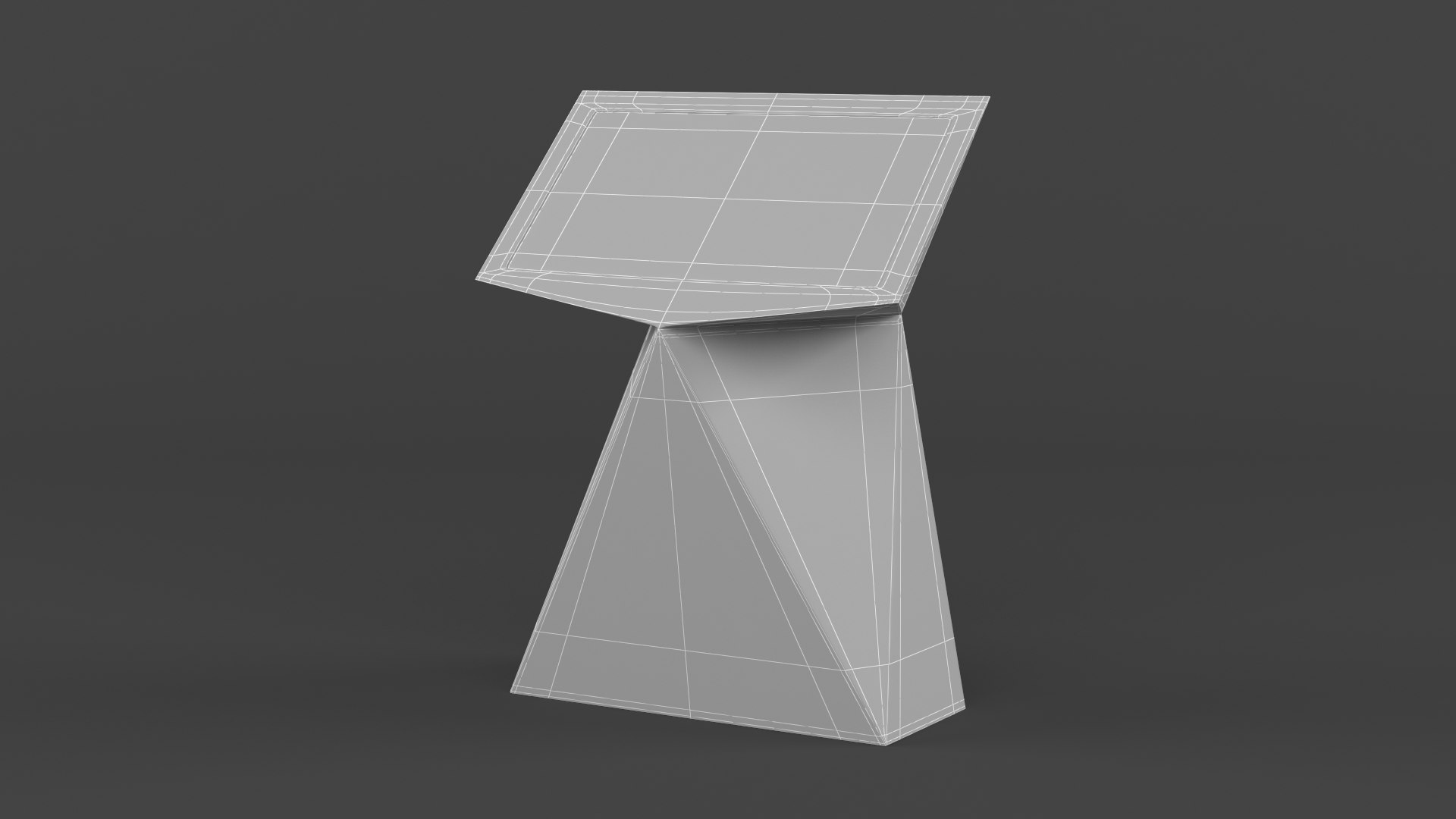 3D Electronic Kiosk - TurboSquid 1887523