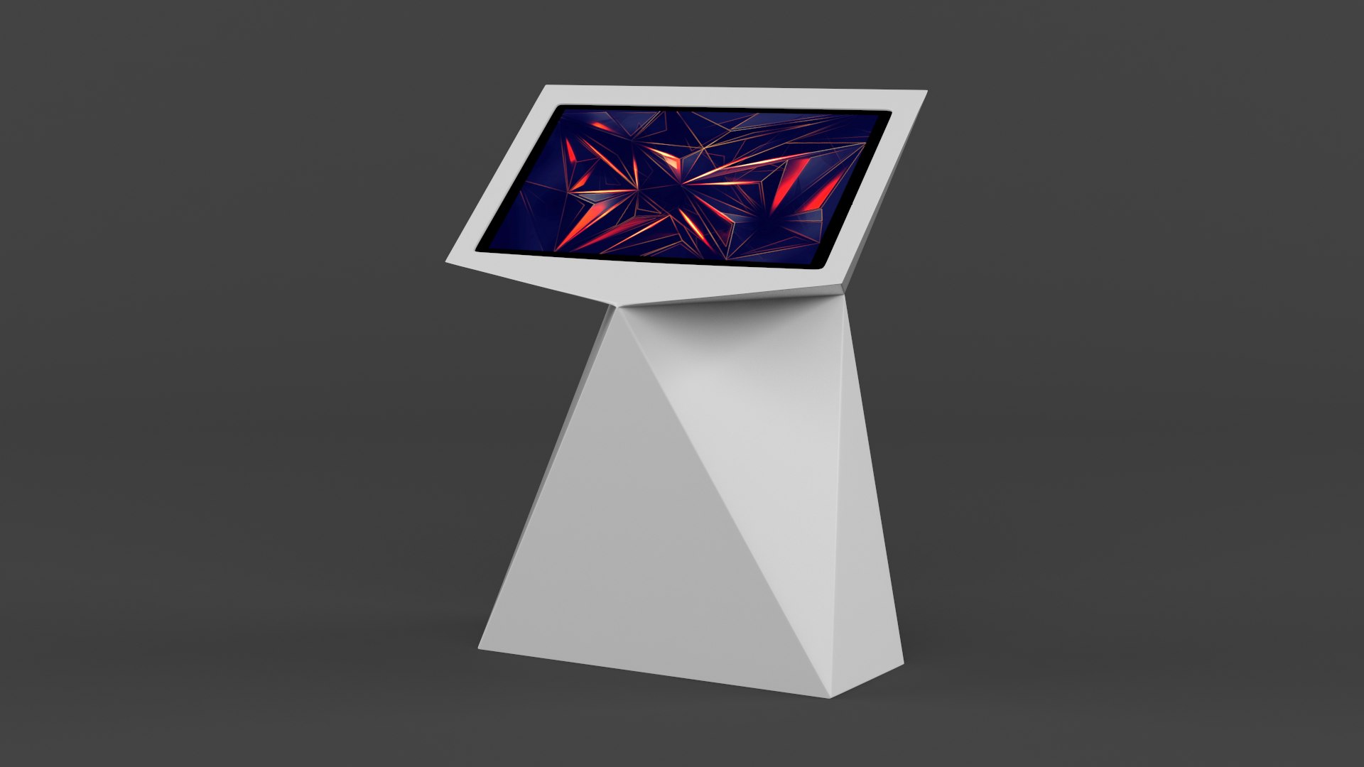 3D Electronic Kiosk - TurboSquid 1887523