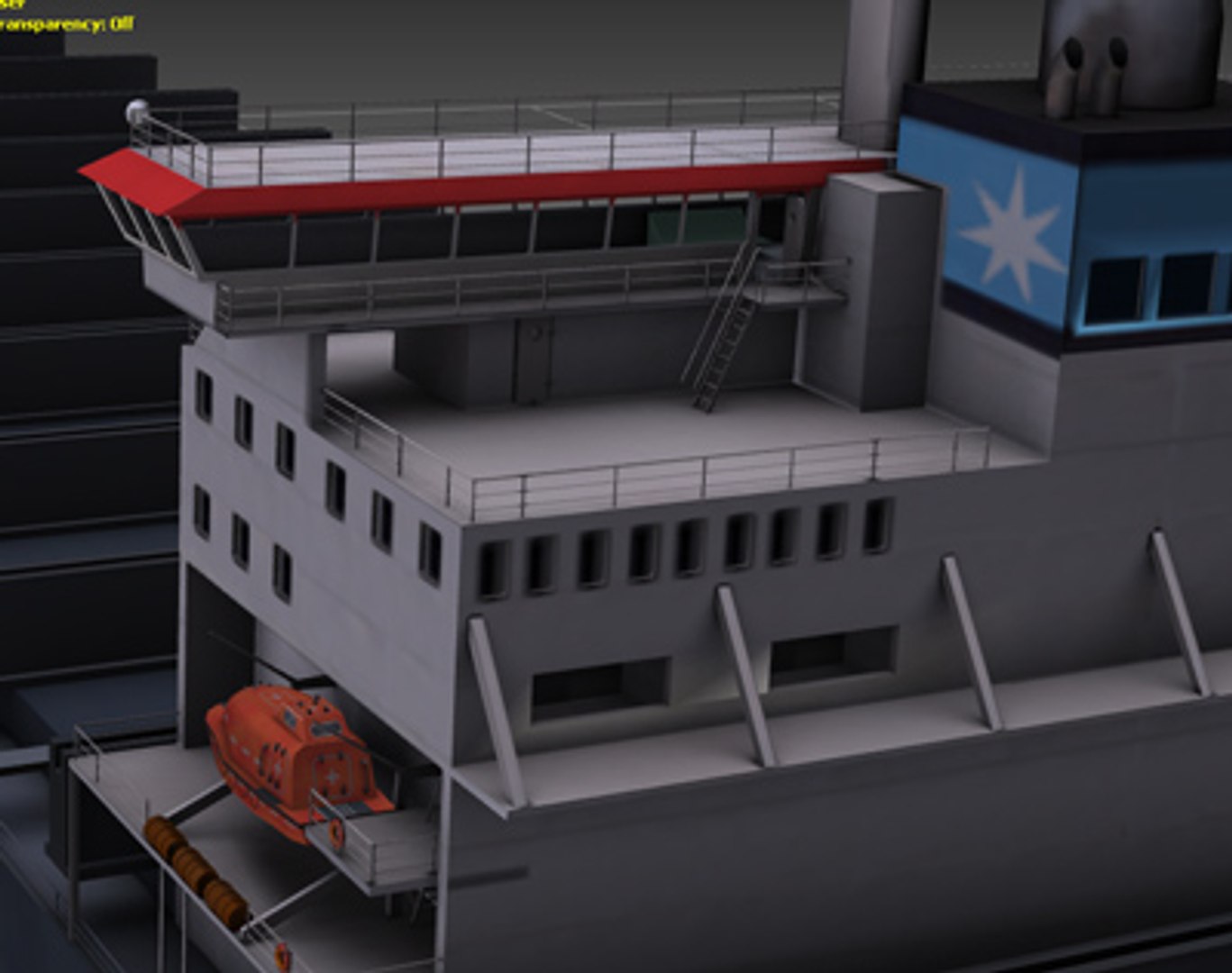 Tasman Ship Class 3d Model