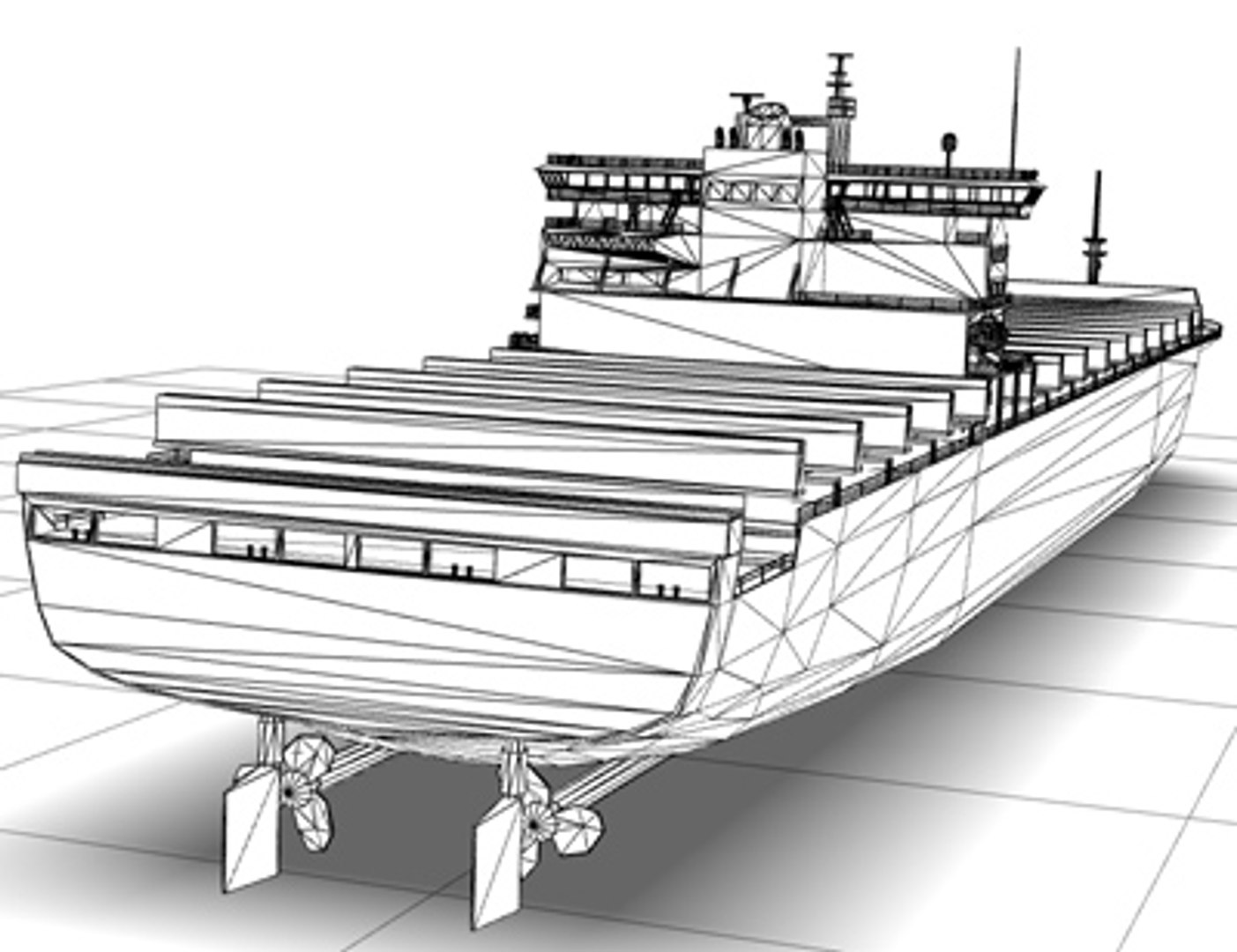 Tasman Ship Class 3d Model