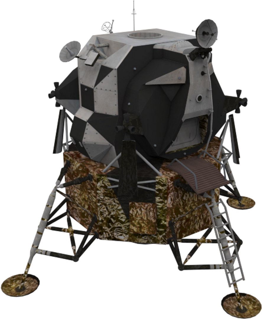 Appolo Lunar Module 3D Model - TurboSquid 1226451