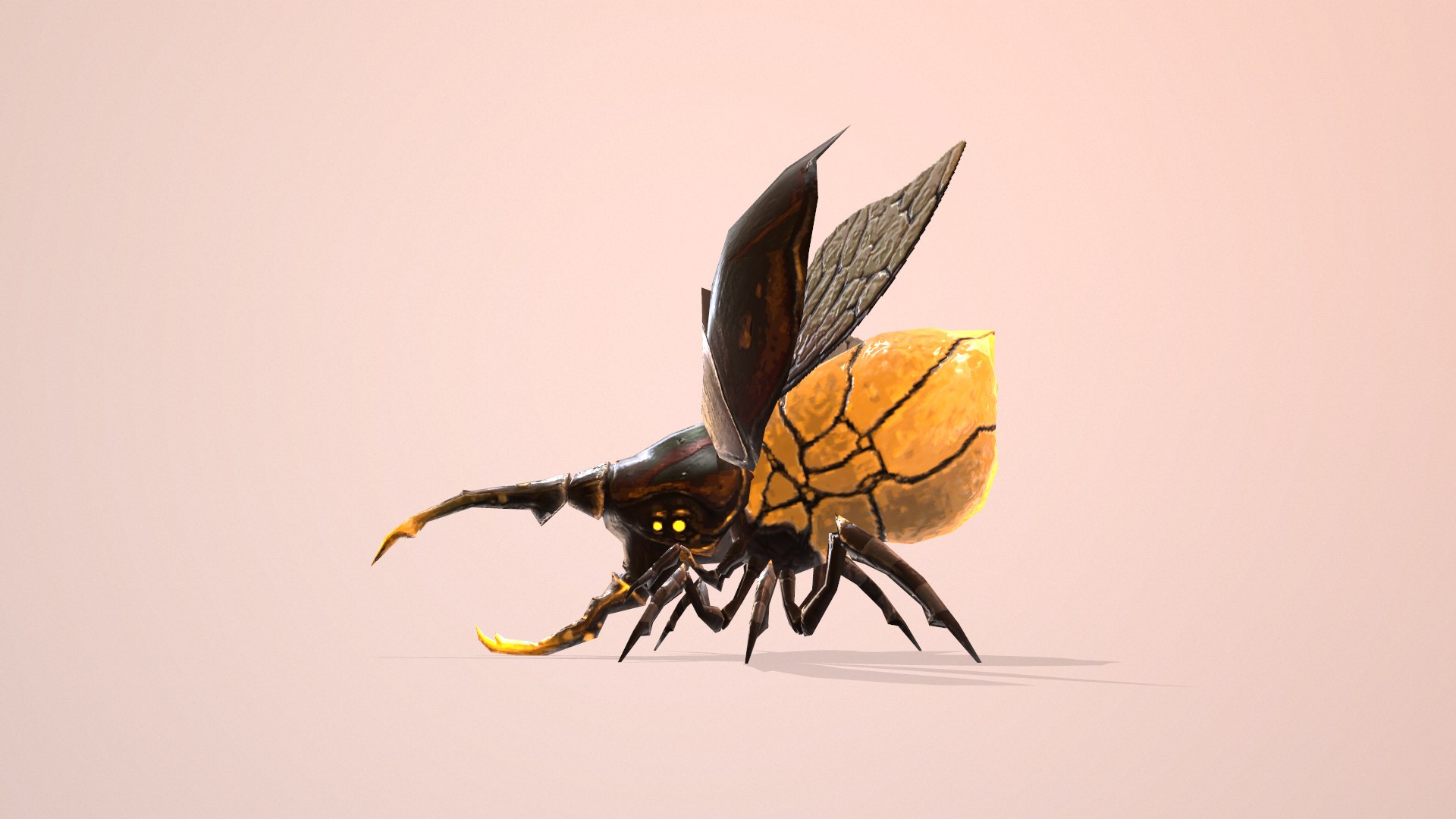 3D Herc Beetle - TurboSquid 2124669