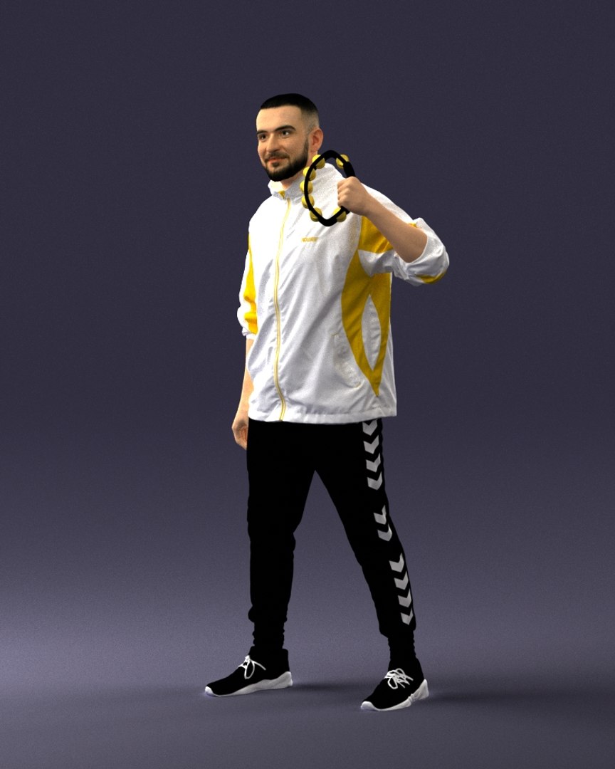 Musician Character 3D Model - TurboSquid 1387976