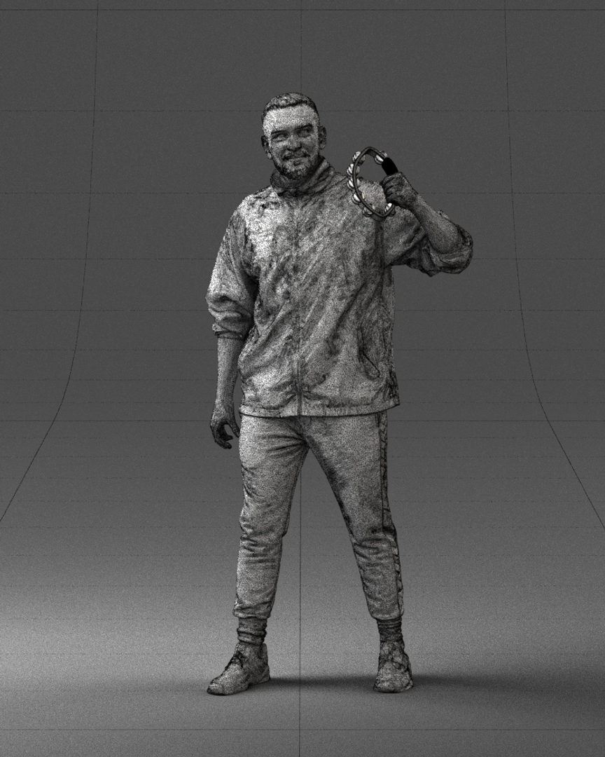 Musician Character 3D Model - TurboSquid 1387976