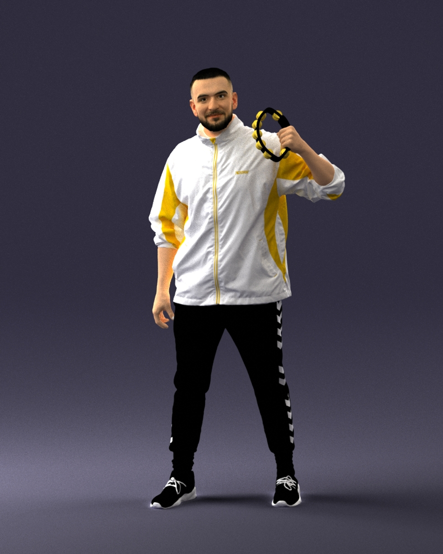 Musician Character 3D Model - TurboSquid 1387976