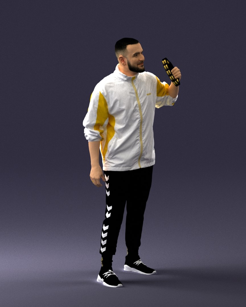 Musician Character 3D Model - TurboSquid 1387976