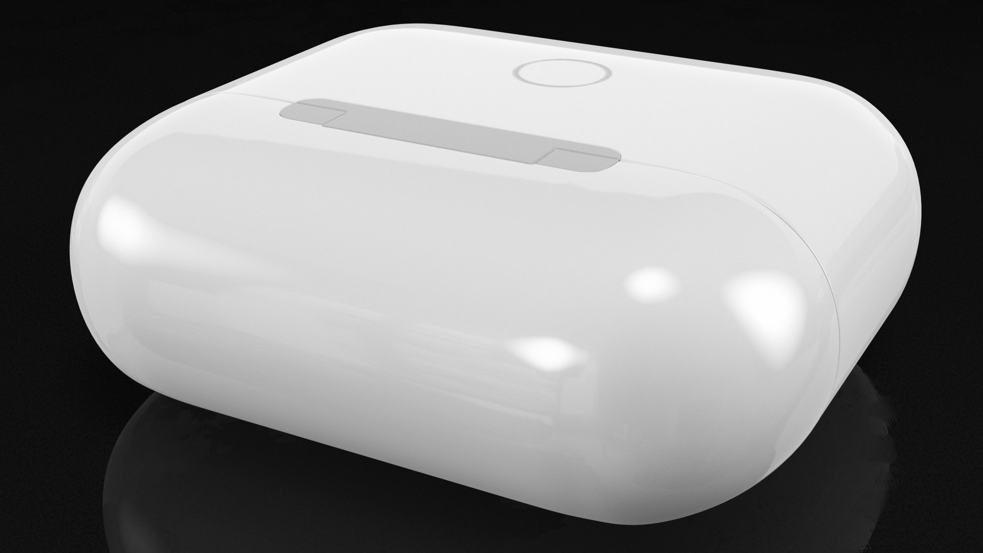 3D Apple AirPods 3 Closed Empty Case Model - TurboSquid 1833943