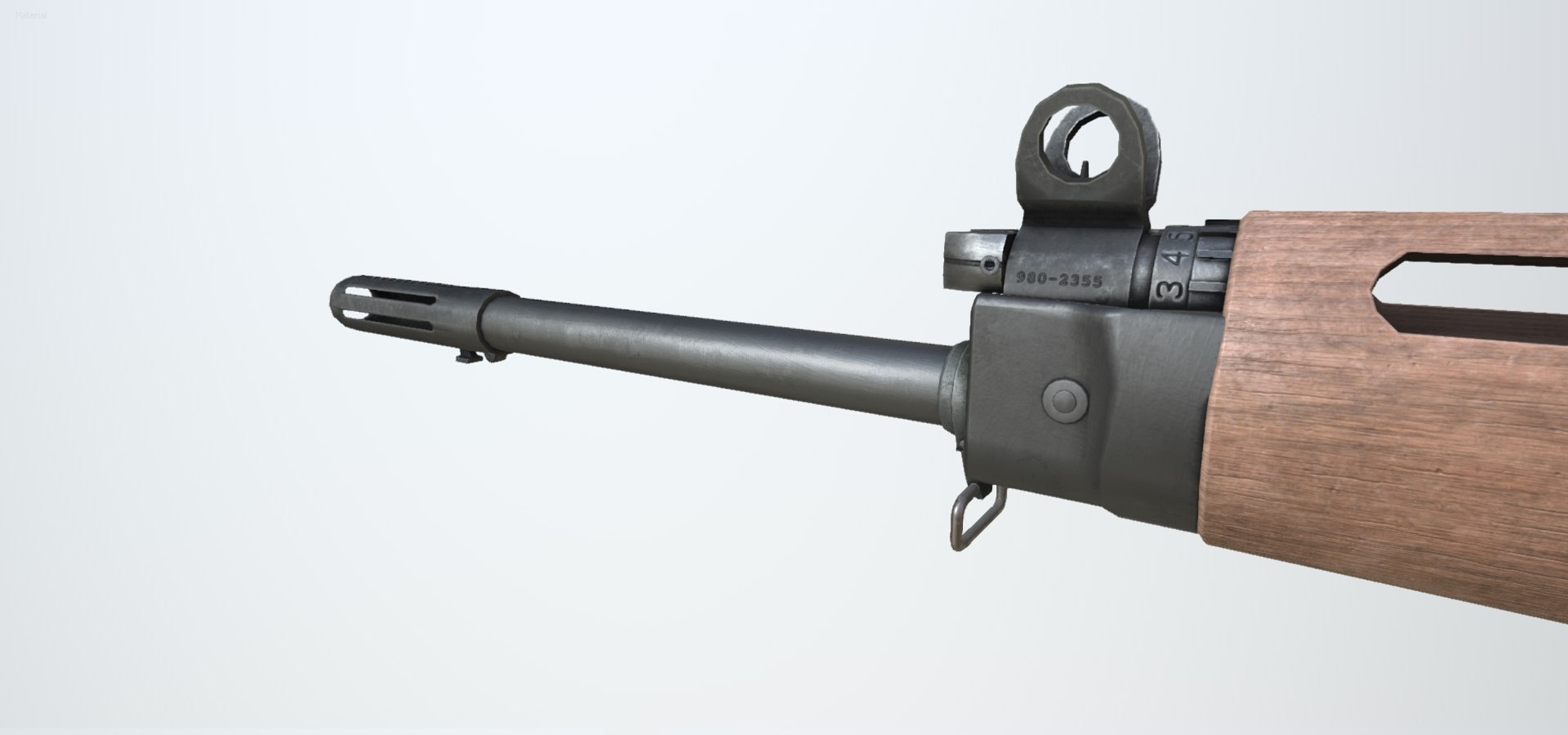 3D Model Pbr Rifle - TurboSquid 1533368