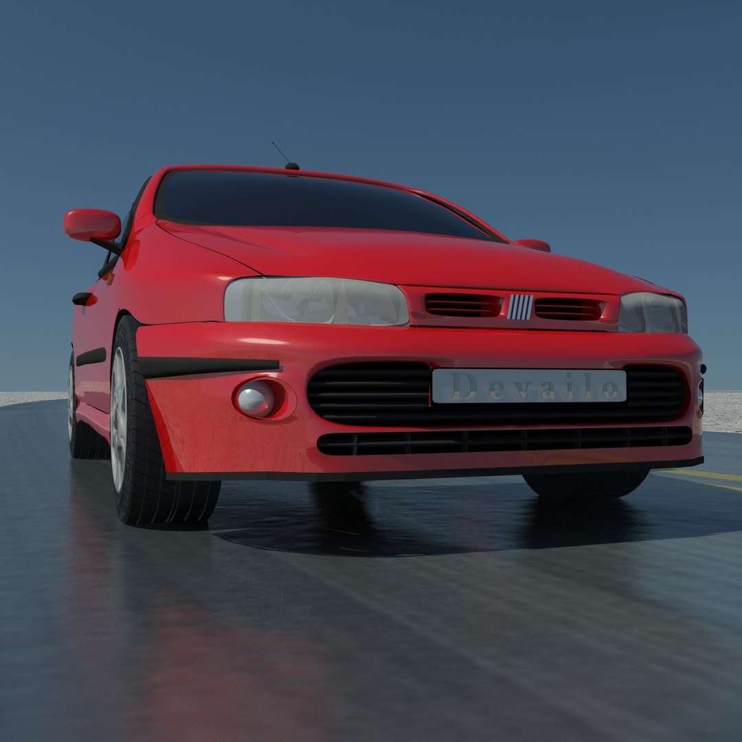 3d Fiat Bravo Model