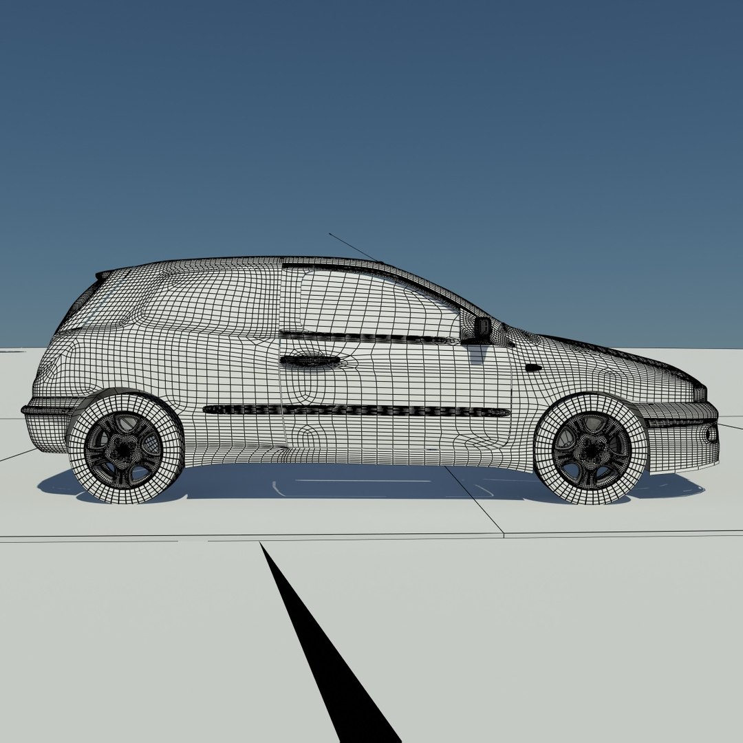 3d Fiat Bravo Model