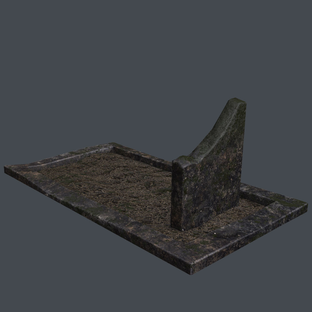 gravestone ready unity obj