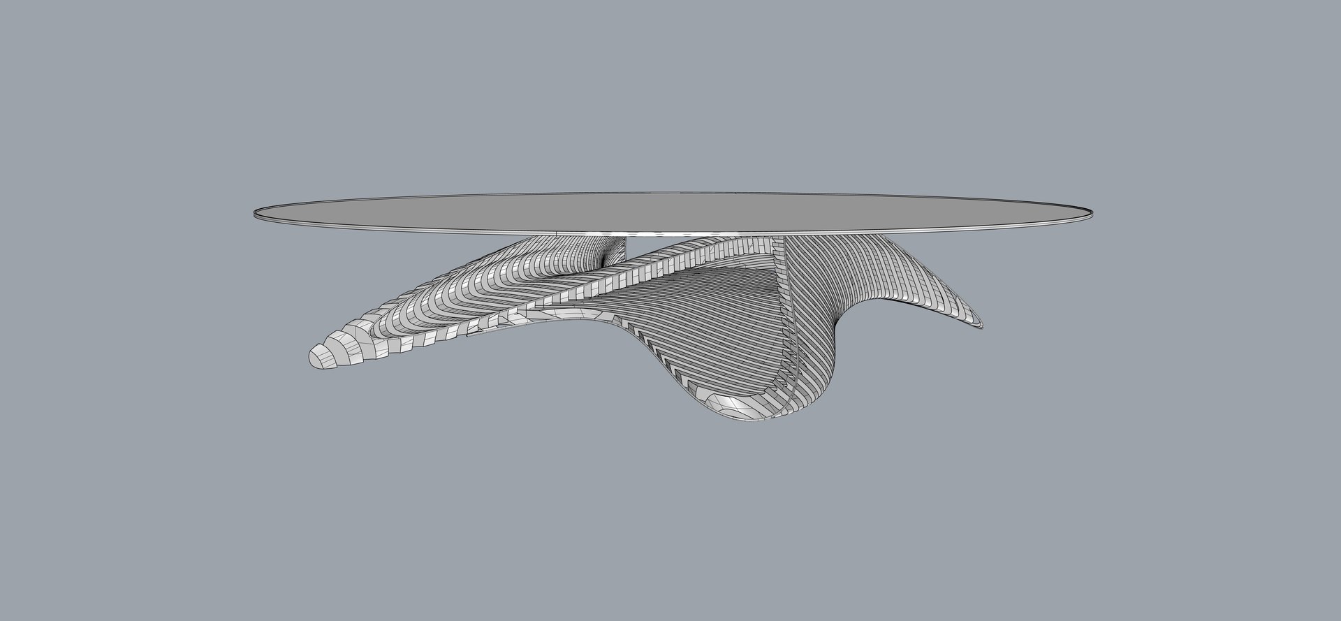 Parametric Table Design 3D Model - TurboSquid 1578849